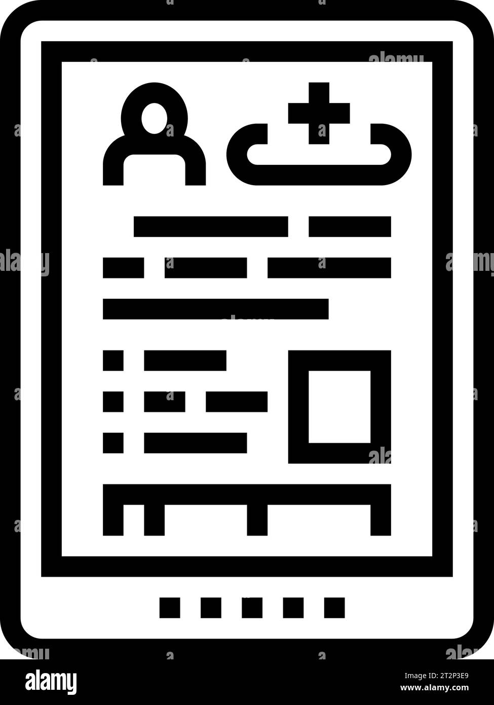 Medical records technology Black and White Stock Photos & Images - Alamy