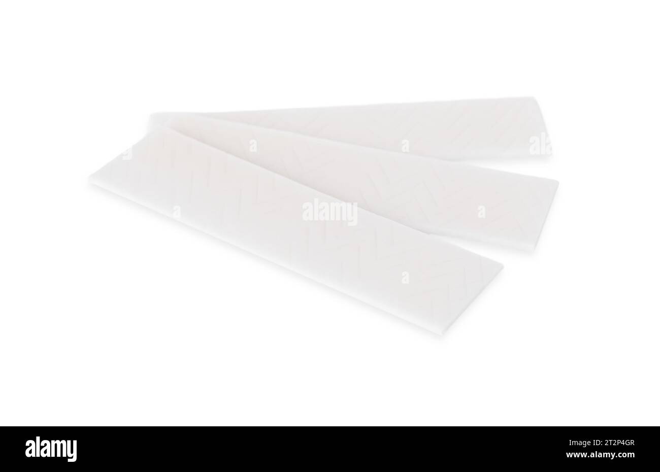 Sticks of tasty chewing gum isolated on white Stock Photo - Alamy