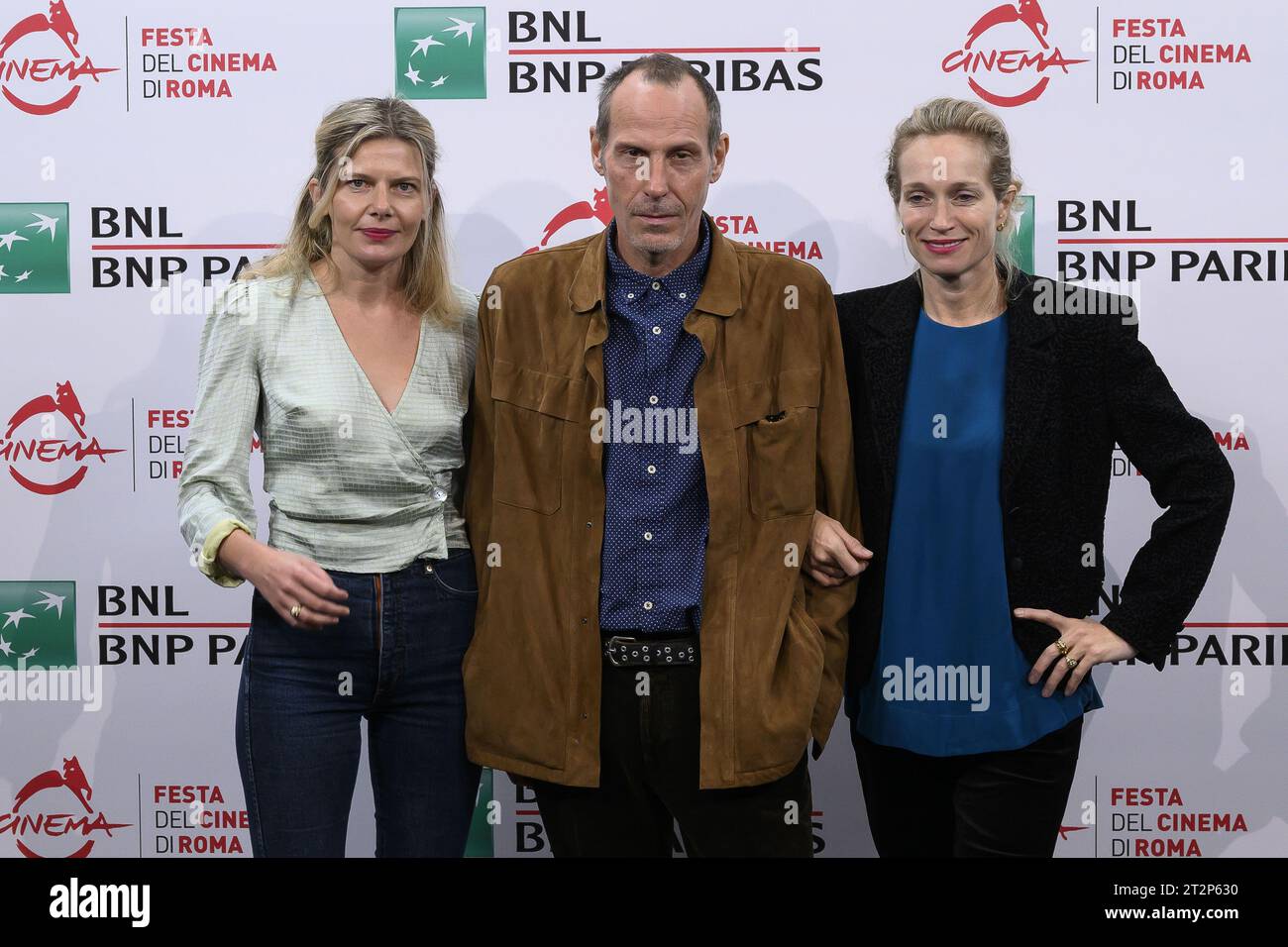 Rome, Italy. 20th Oct, 2023. Svetlana Zill, Marlon Richards and Alexis ...