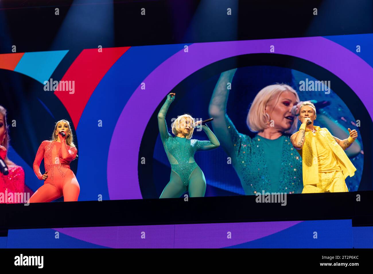 Leeds, UK. 20 October 2023. S Club, The Good Times Tour. Bradley ...