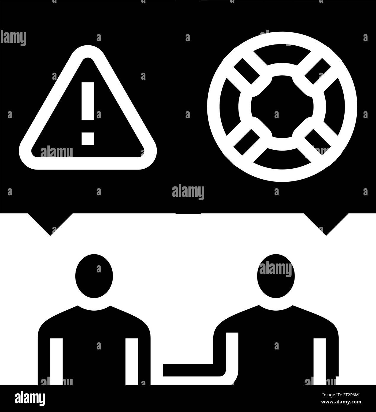 cyber victim support cyberbullying glyph icon vector illustration Stock ...