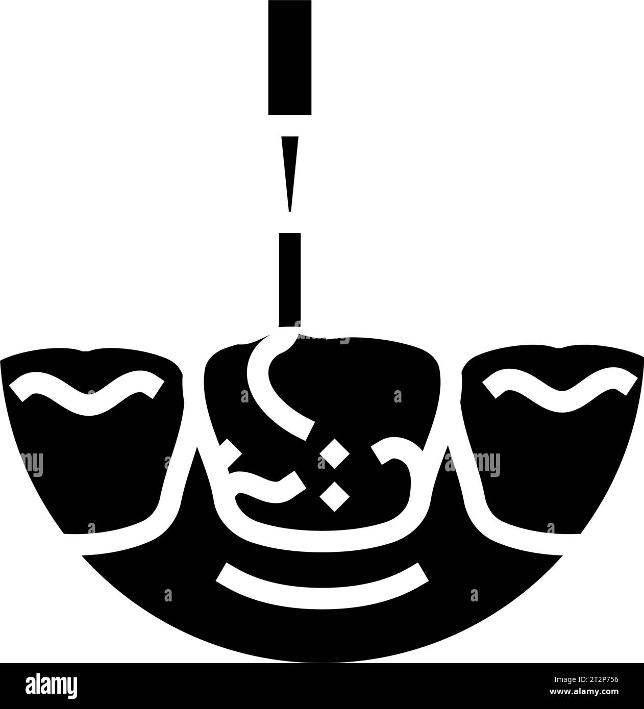 scaling dental procedure glyph icon vector illustration Stock Vector ... scaling dental procedure glyph icon vector illustration Stock Vector ...