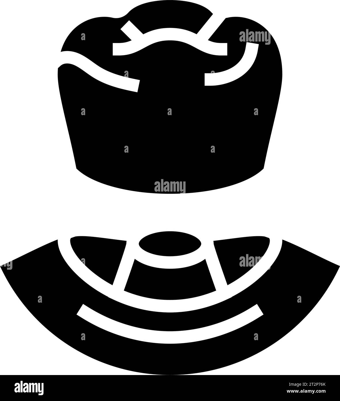 crown dental procedure glyph icon vector illustration Stock Vector ... crown dental procedure glyph icon vector illustration Stock Vector ...
