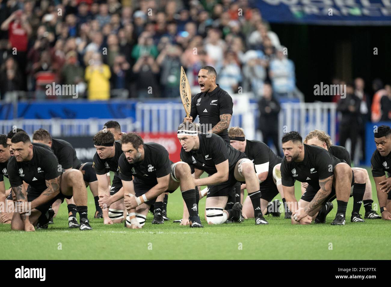 Saint Denis, France. 24th Sep, 2023. Aaron Smith New Zealand performs ...