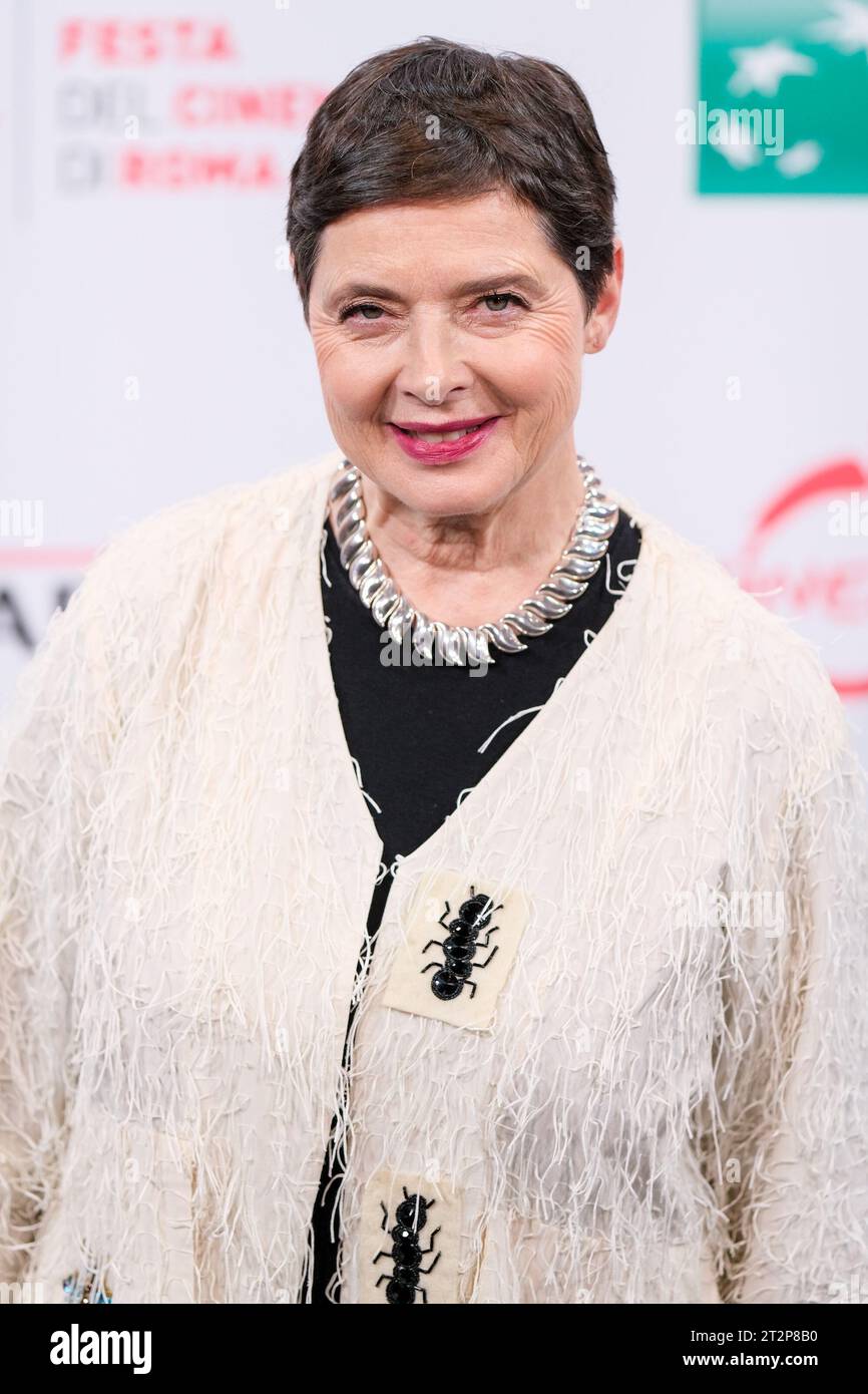 Rome, Italy. 20th Oct, 2023. Isabella Rossellini attends the photocall ...