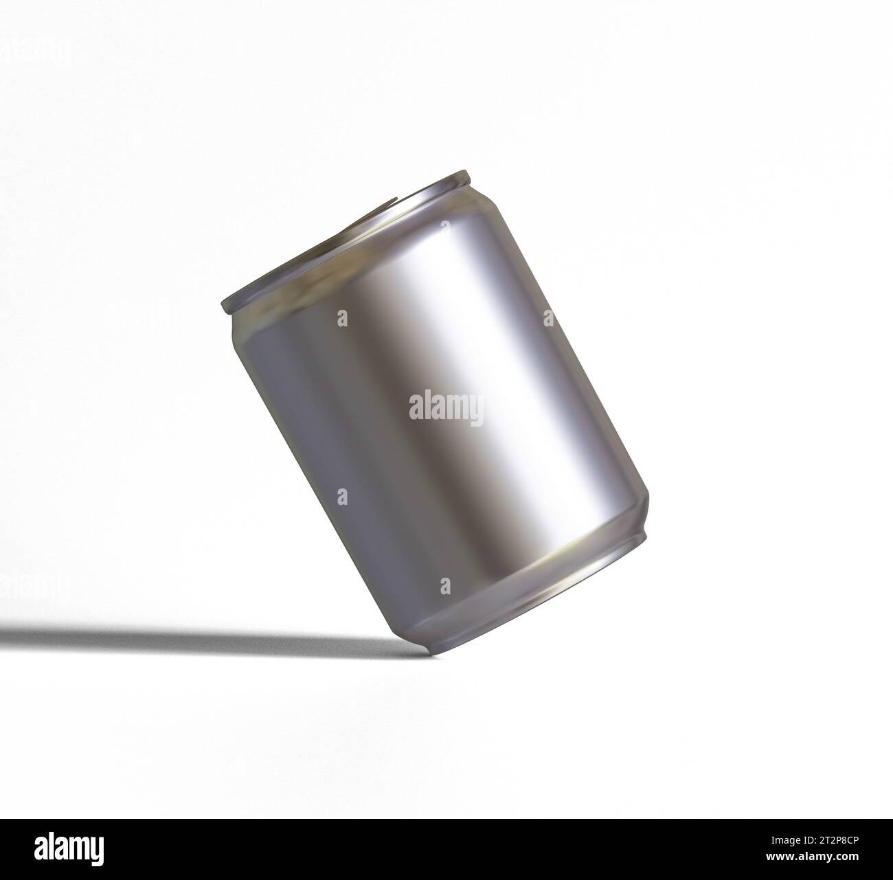 Small or mini Soda can metalic or aluminium realistic texture rendering ...
