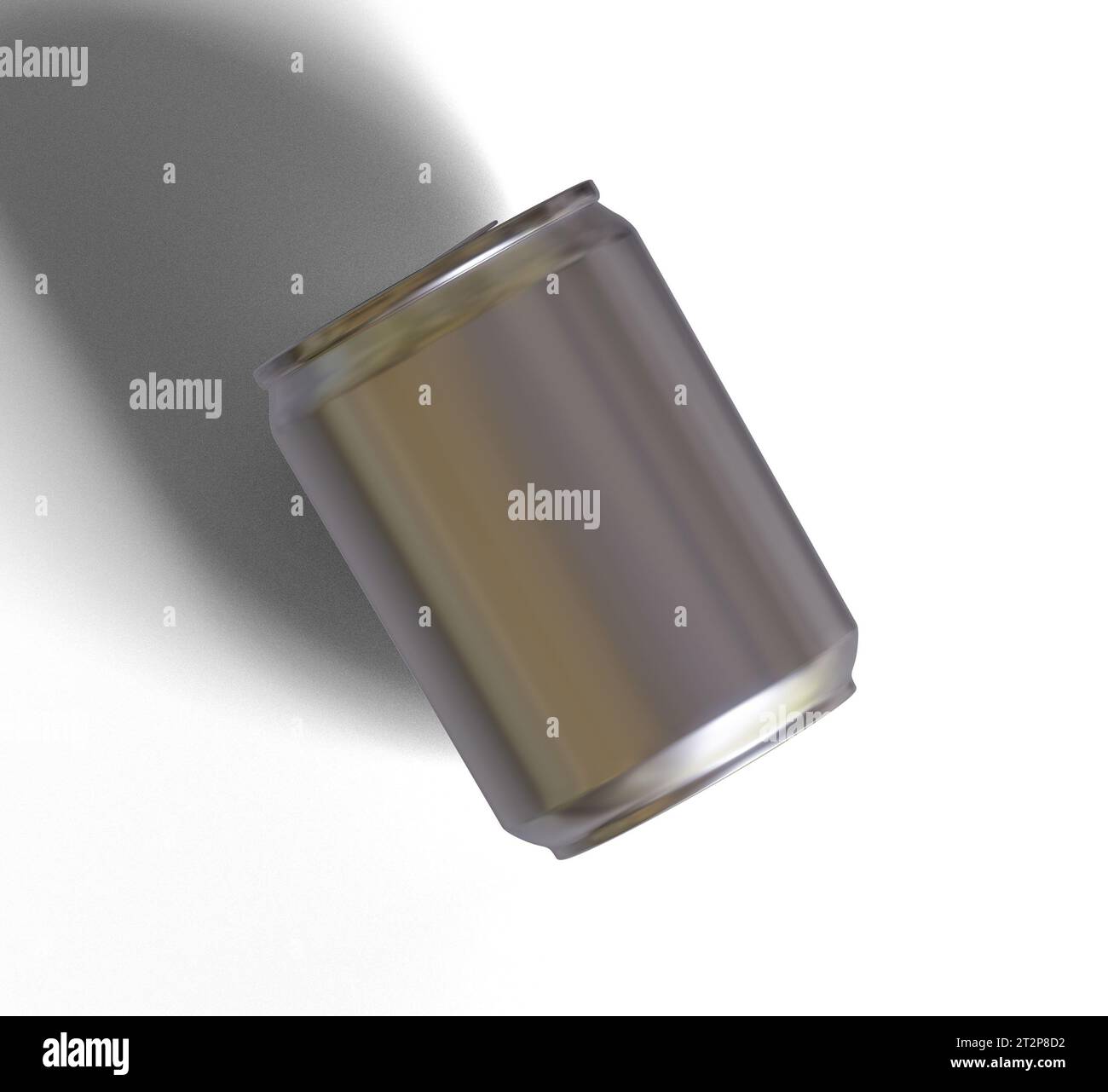 Small or mini Soda can metalic or aluminium realistic texture rendering ...