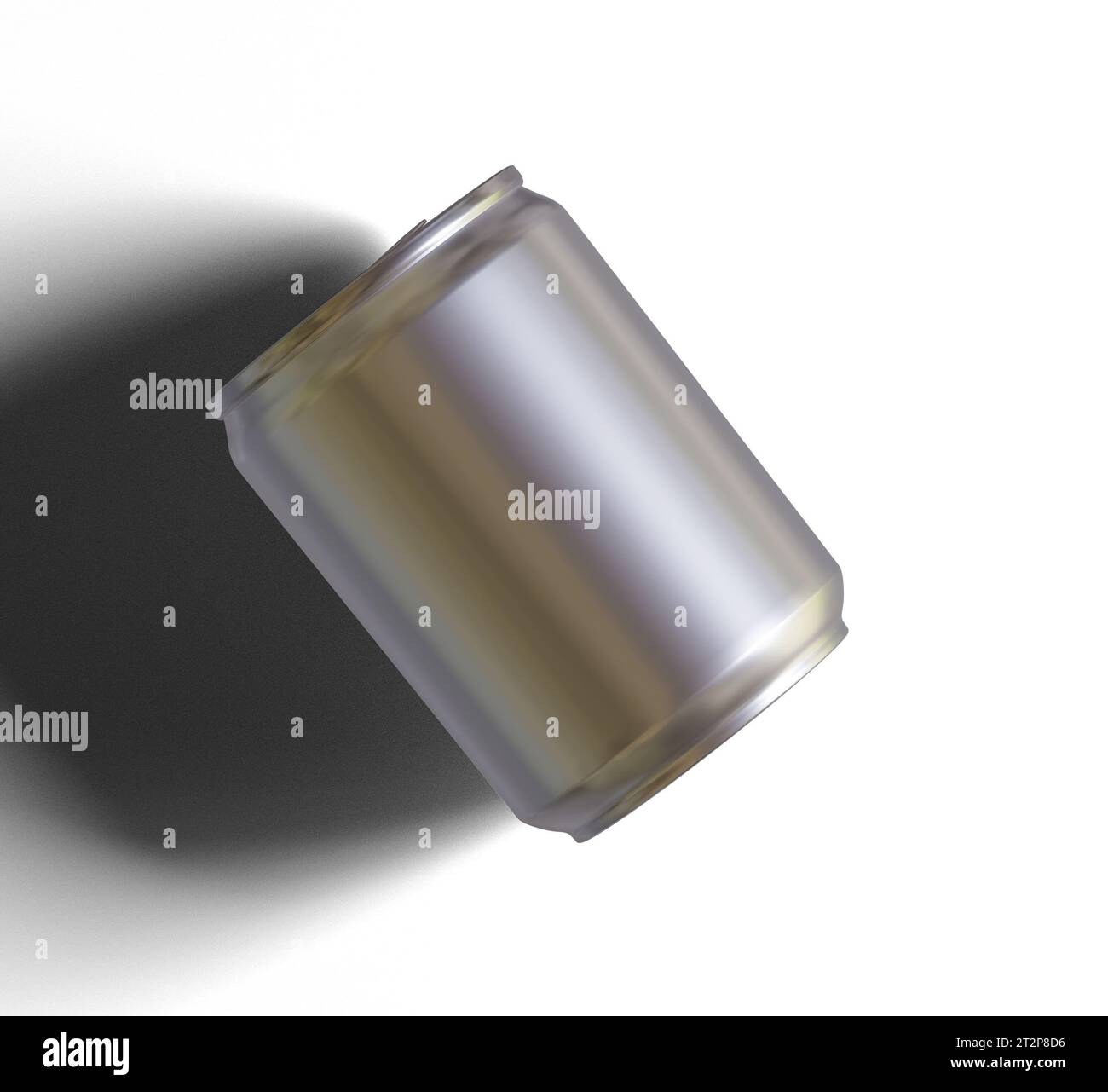 Small or mini Soda can metalic or aluminium realistic texture rendering ...