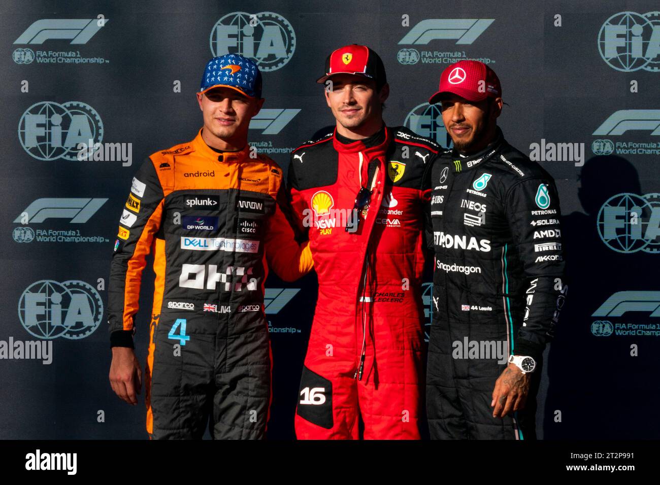 Austin, United States. 20th Oct, 2023. British Formula One driver Lando ...