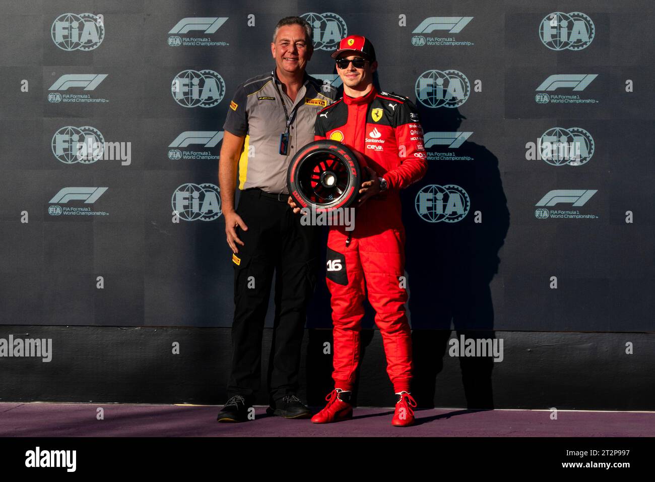 Austin, United States. 20th Oct, 2023. Pirelli Racing Manager Mario ...