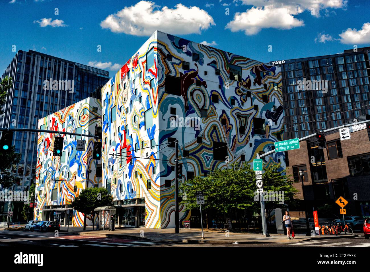 Portland,Oegon, Post Modern Architecture Stock Photo - Alamy