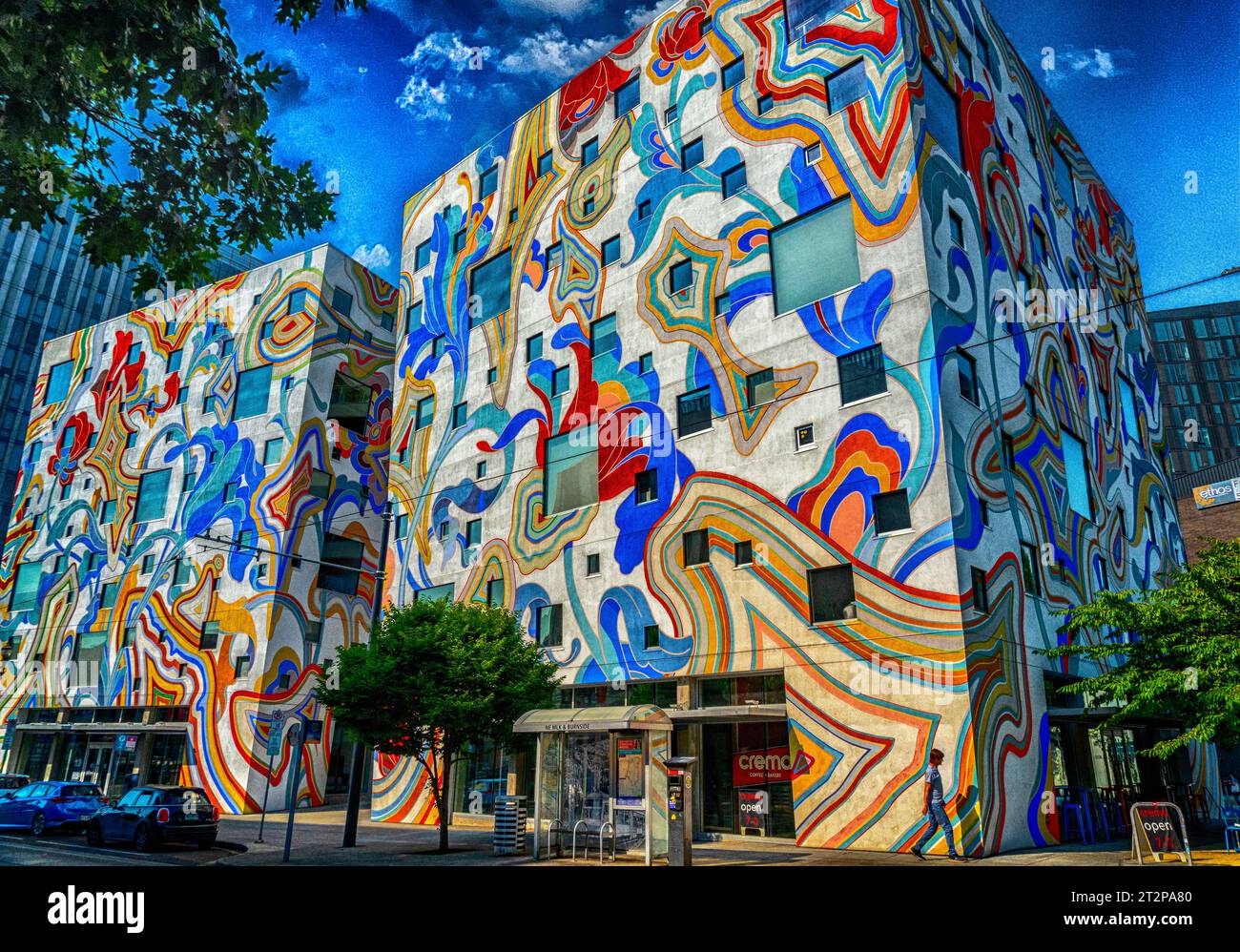 Portland,Oegon, Post Modern Architecture Stock Photo - Alamy