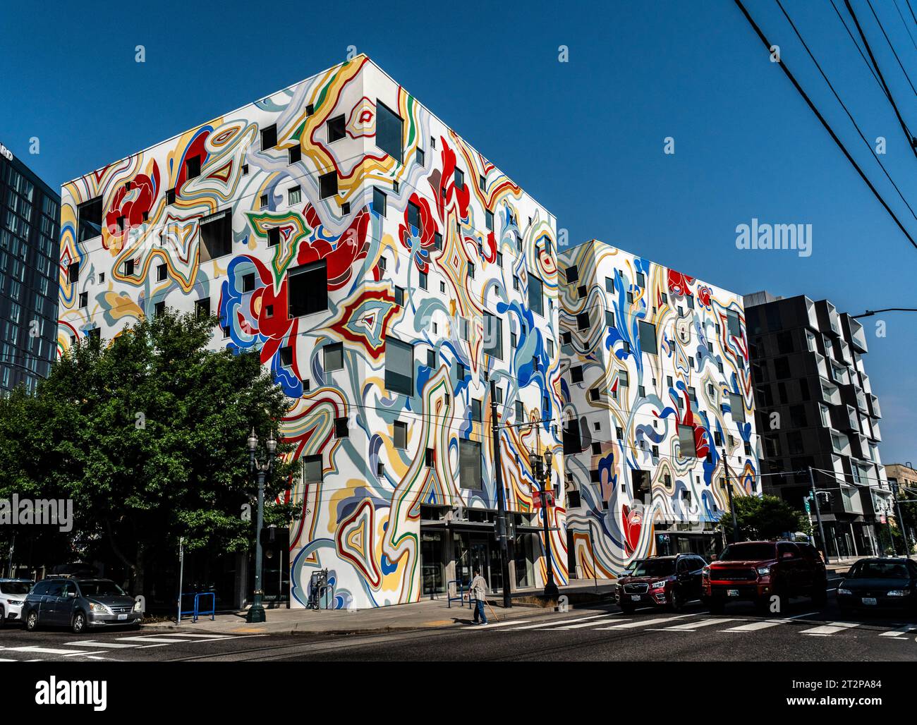 Portland,Oegon, Post Modern Architecture Stock Photo - Alamy
