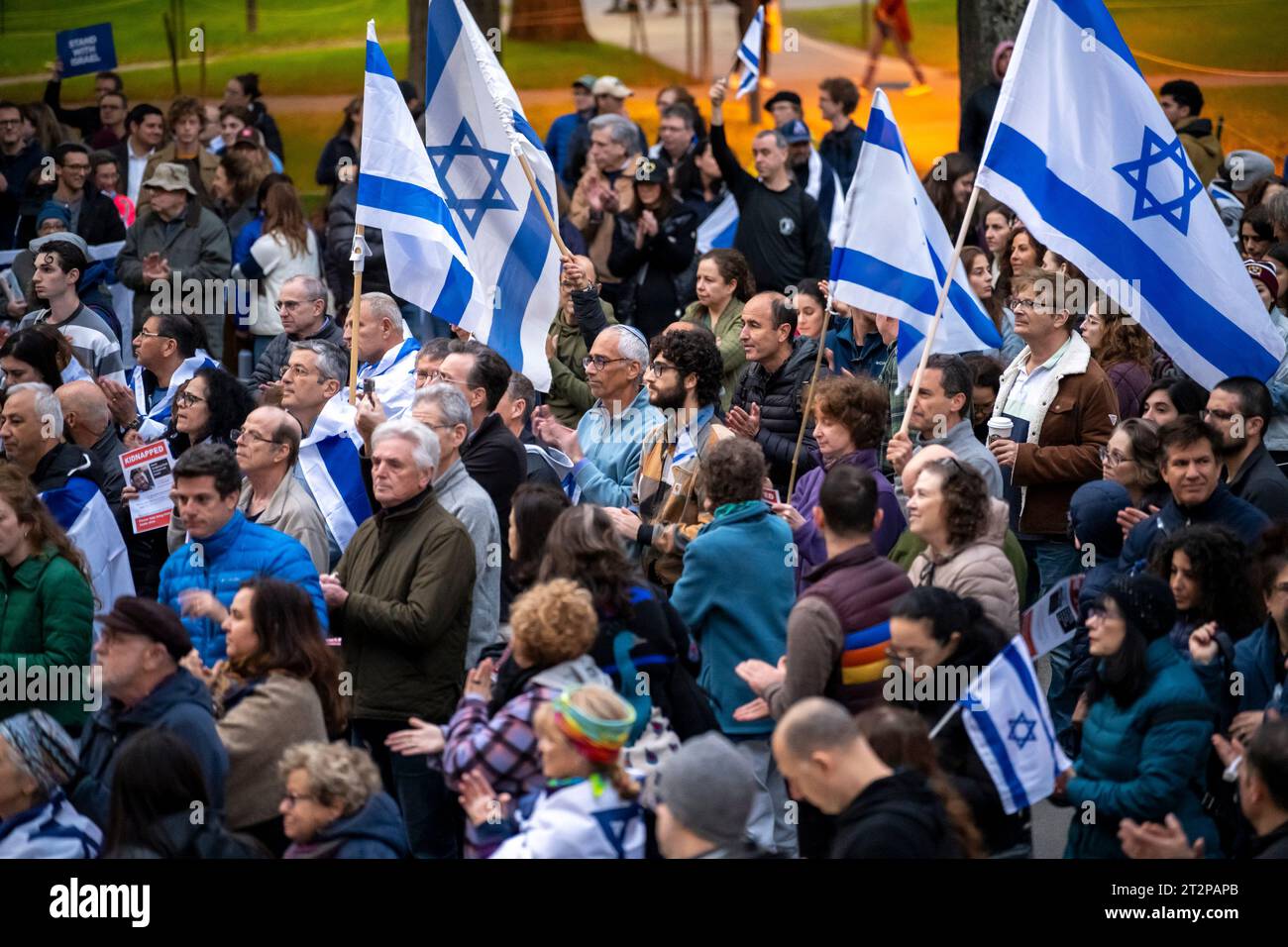 College students supporting israel hi-res stock photography and images ...
