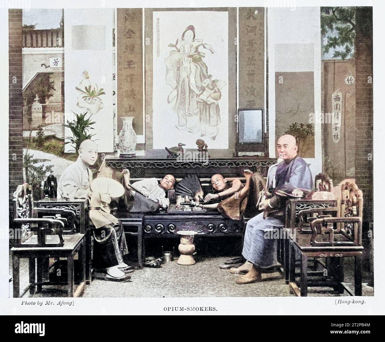 Race opium smoker hi-res stock photography and images - Alamy