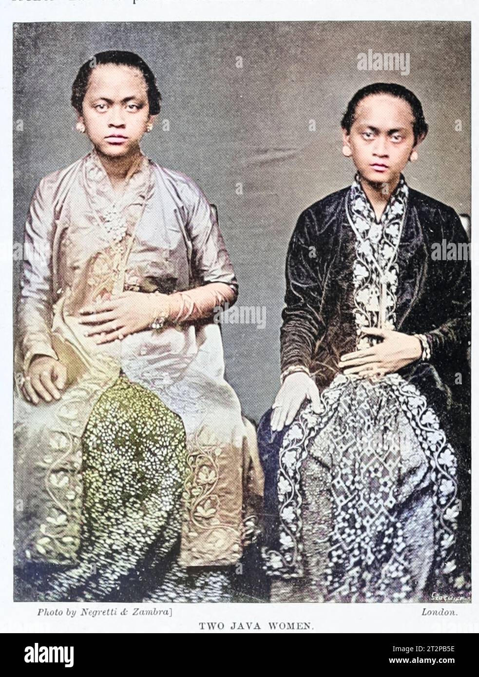 Two Java women Stock Photo - Alamy