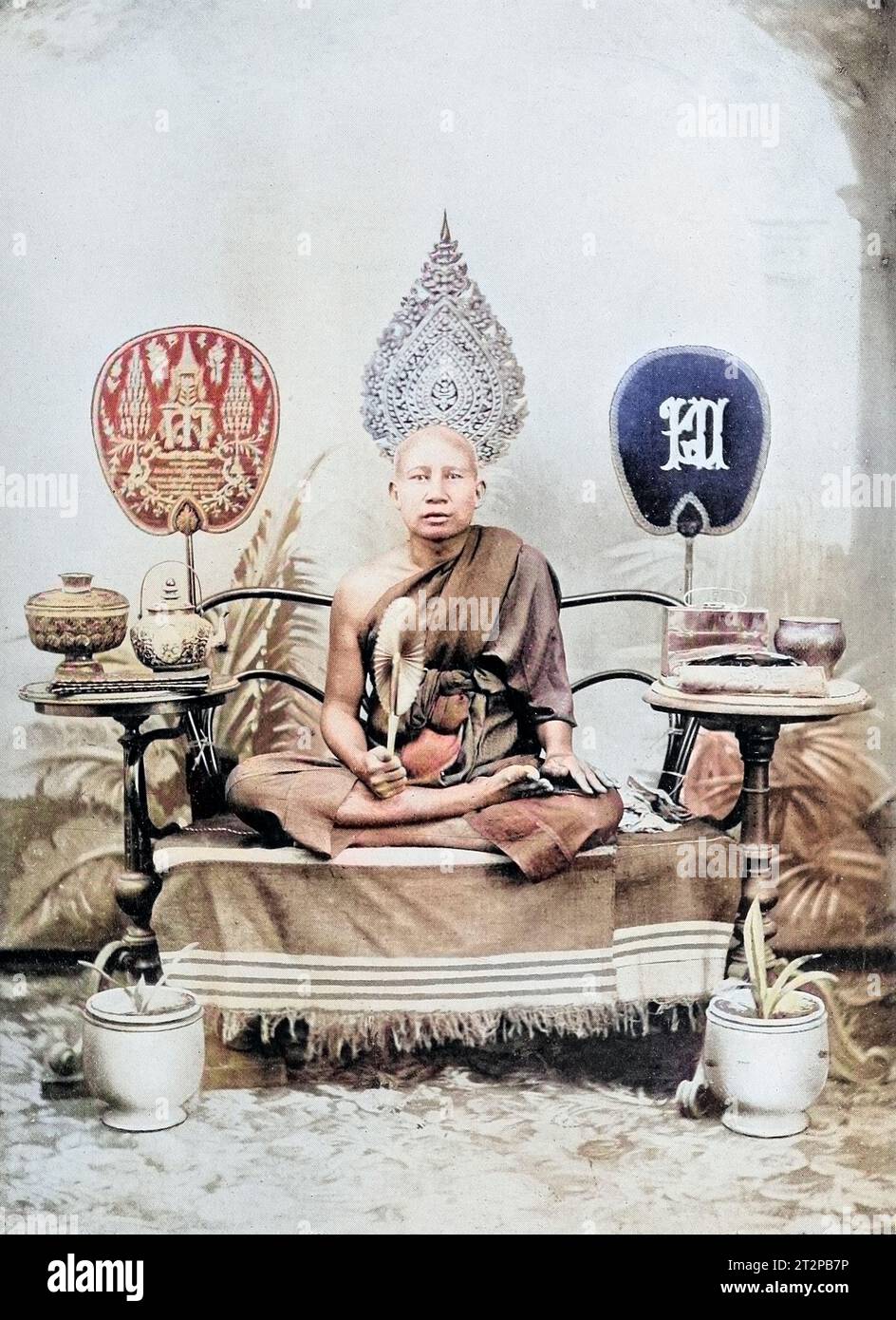 Thailand priest hi-res stock photography and images - Alamy