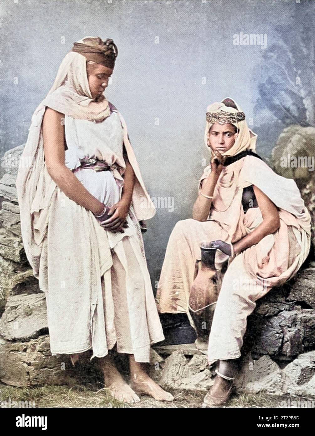 Two Kabyle women, Algeria Stock Photo - Alamy