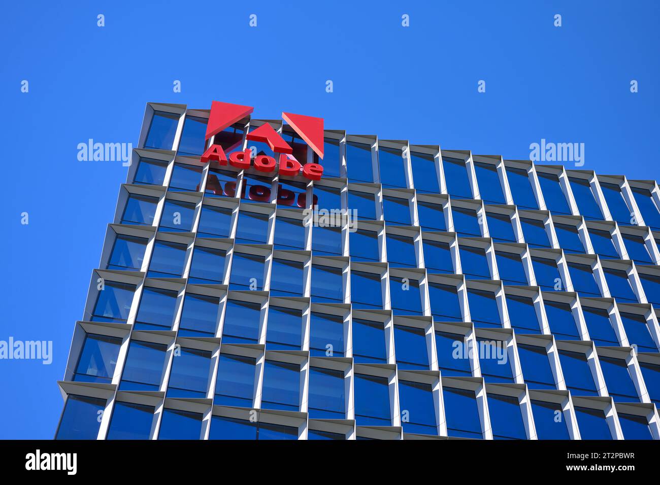 The Adobe Incorporated (ADBE) headquarters newest office tower in ...