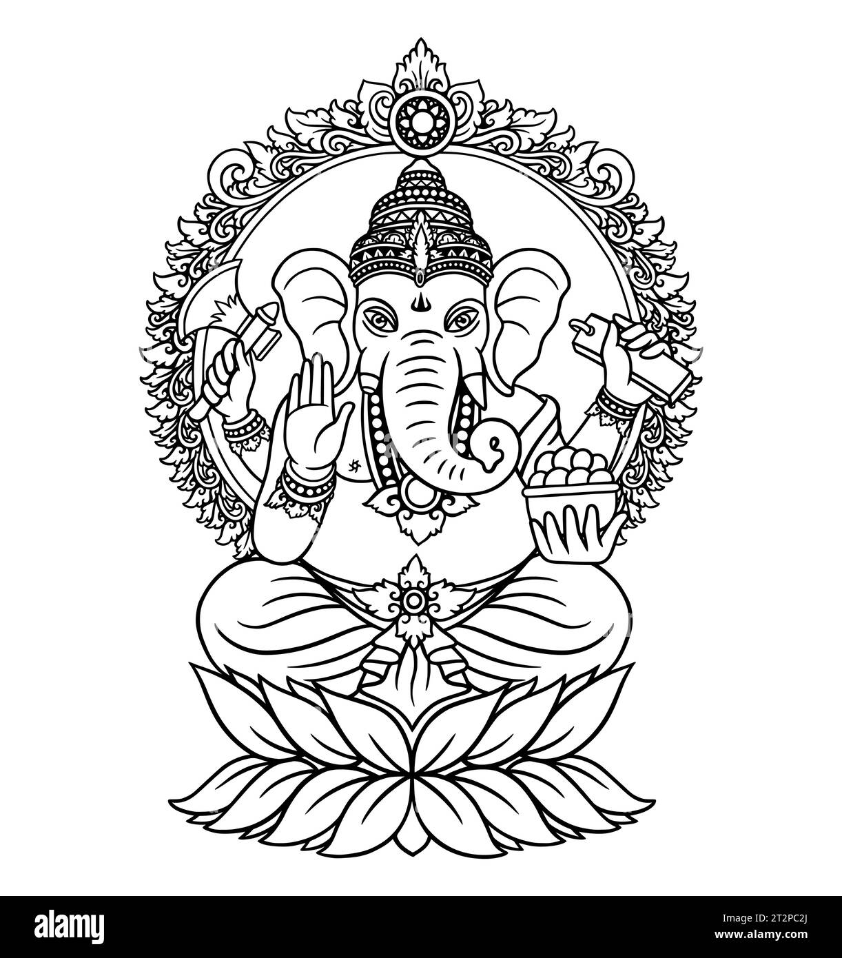 Snake plant line art Stock Vector Images - Alamy