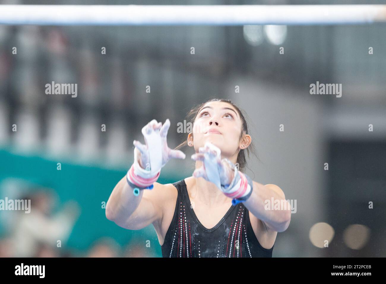 Kayla dicello uneven bars hi-res stock photography and images - Alamy