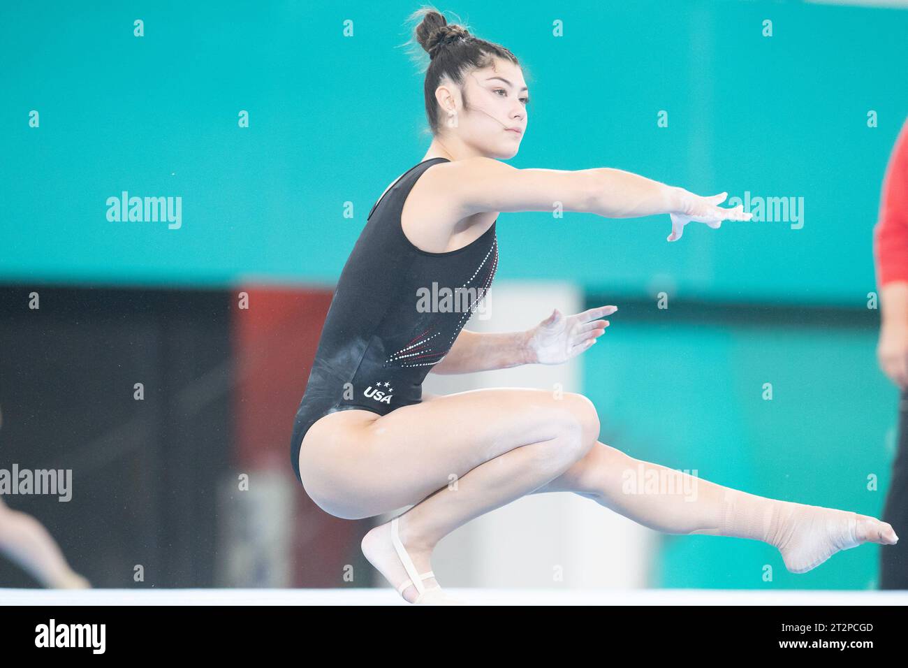 Santiago, Chile. 19th Oct, 2023. Kayla Dicello of United States ...