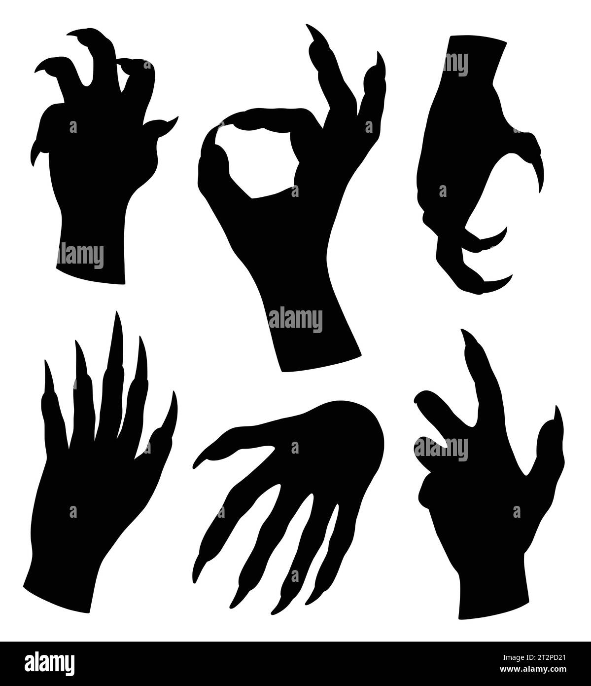 monster and alien hand sign gesture and symbol fingers gesture ...