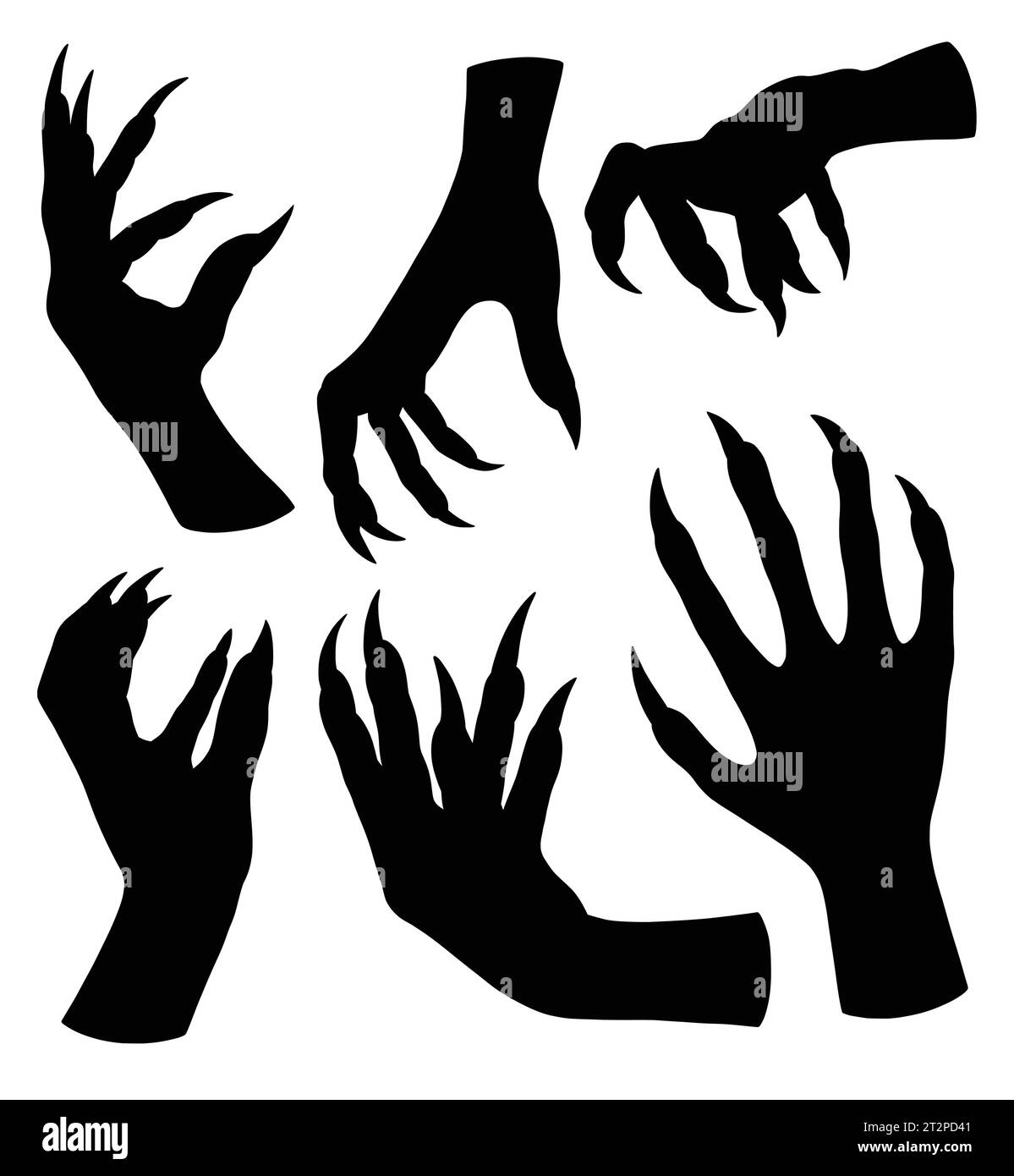 monster and alien hand sign gesture and symbol fingers gesture ...
