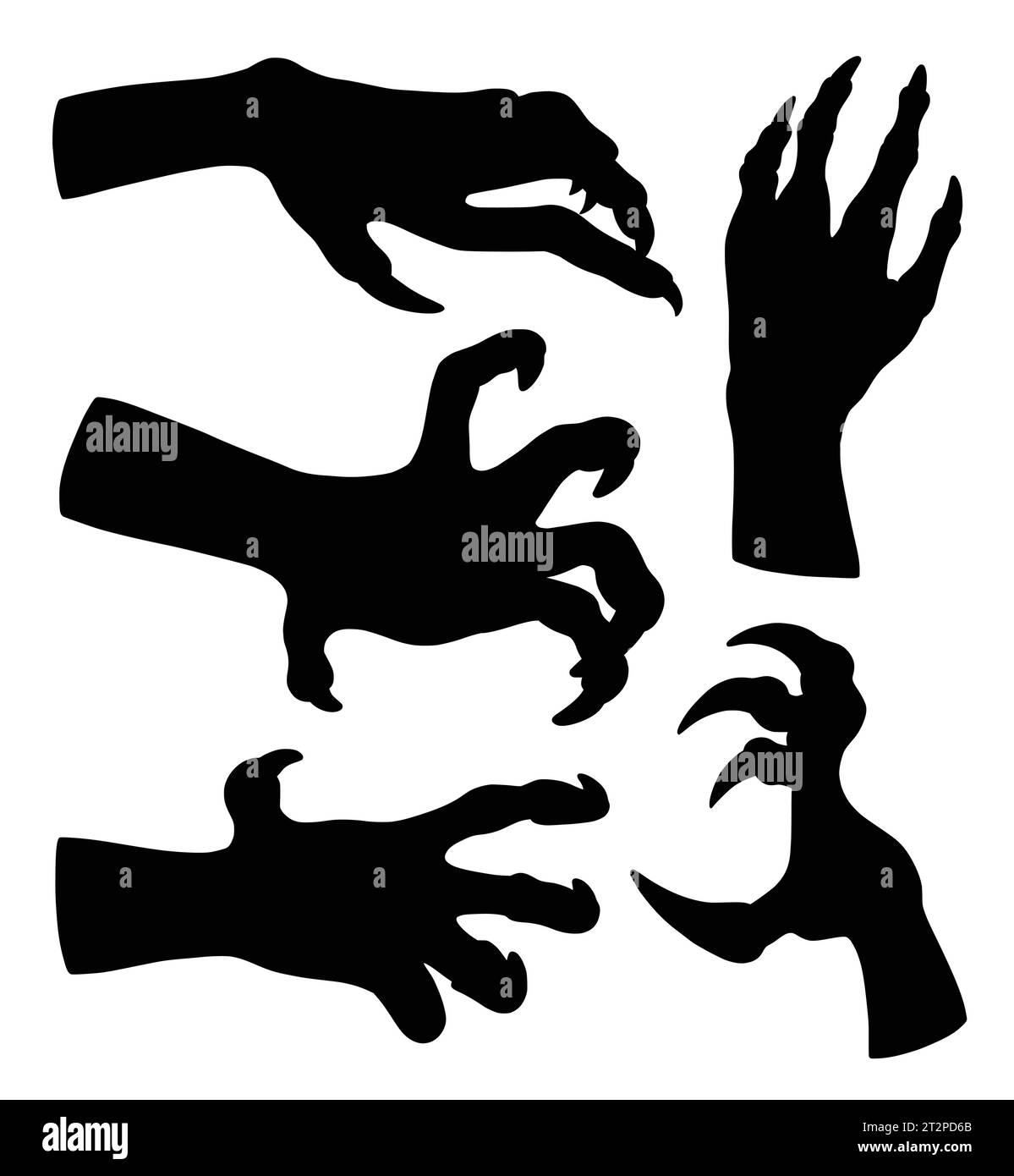 monster and alien hand sign gesture and symbol fingers gesture ...