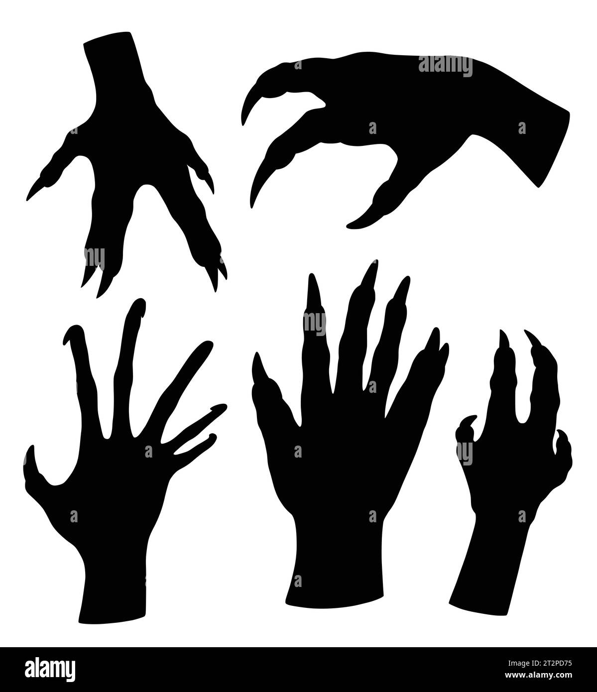 monster and alien hand sign gesture and symbol fingers gesture ...