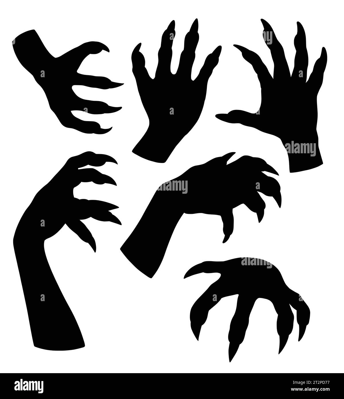 monster and alien hand sign gesture and symbol fingers gesture ...