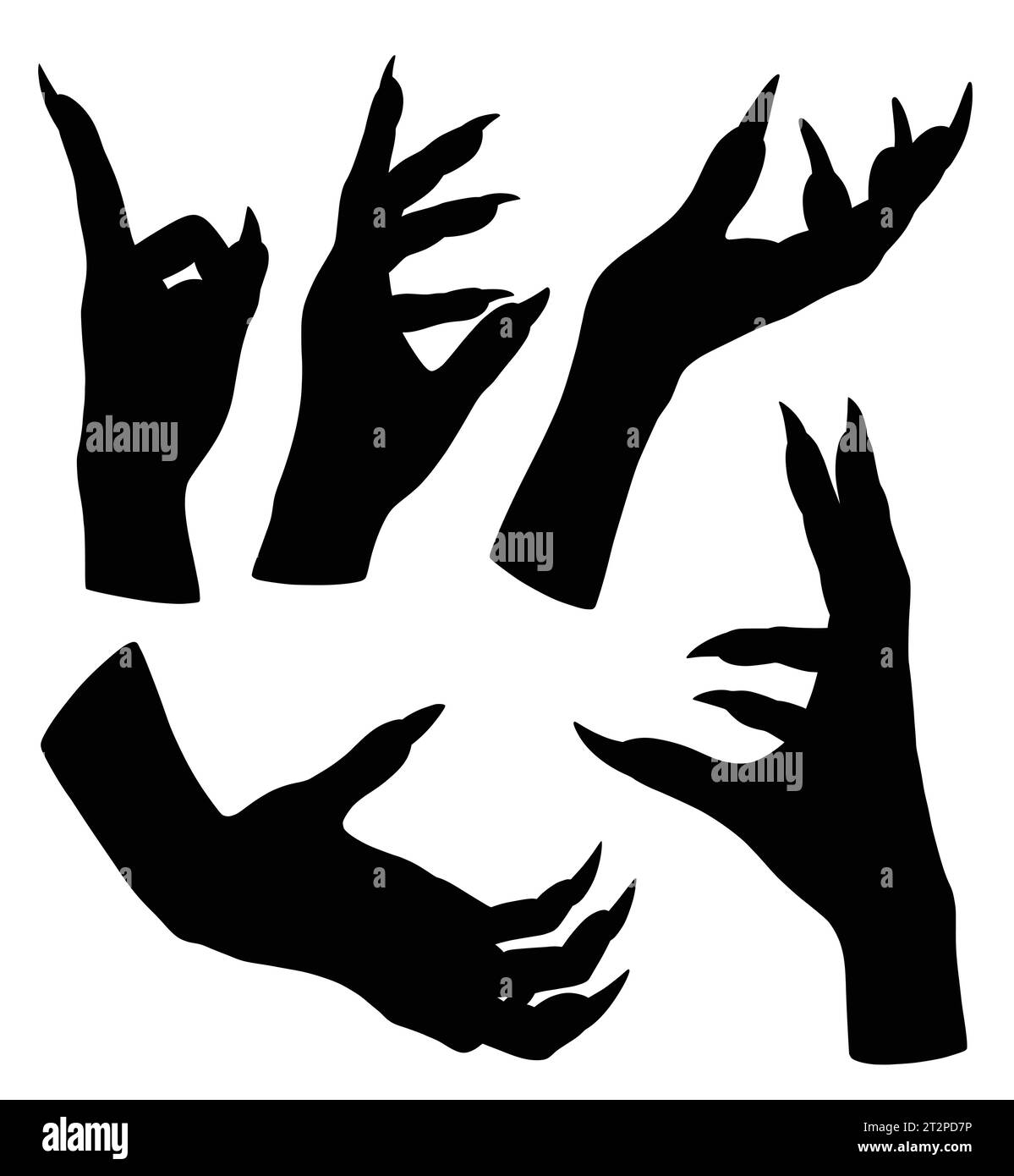 monster and alien hand sign gesture and symbol fingers gesture ...