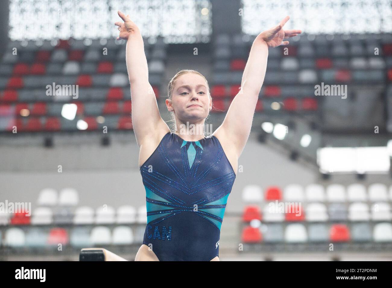 Santiago, Chile. 19th Oct, 2023. October 19, 2023: Ava Stewart of ...