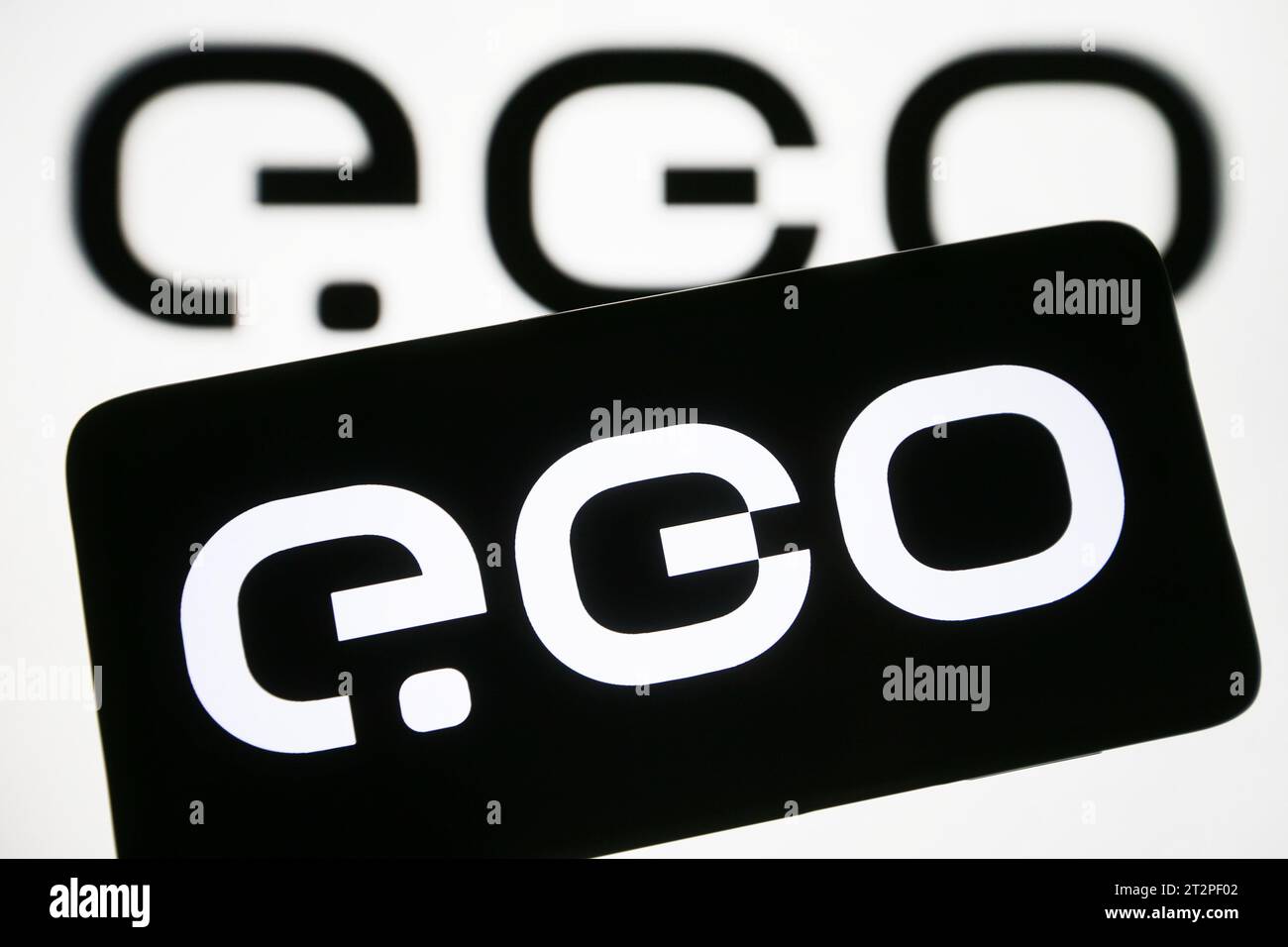 Ukraine. 20th Oct, 2023. In this photo illustration, Next.e.GO Mobile ...