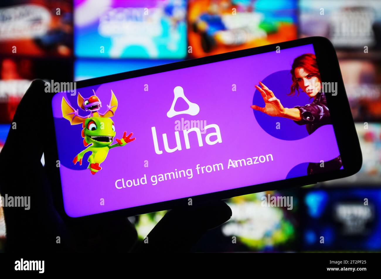 Amazon luna logo hi-res stock photography and images - Alamy