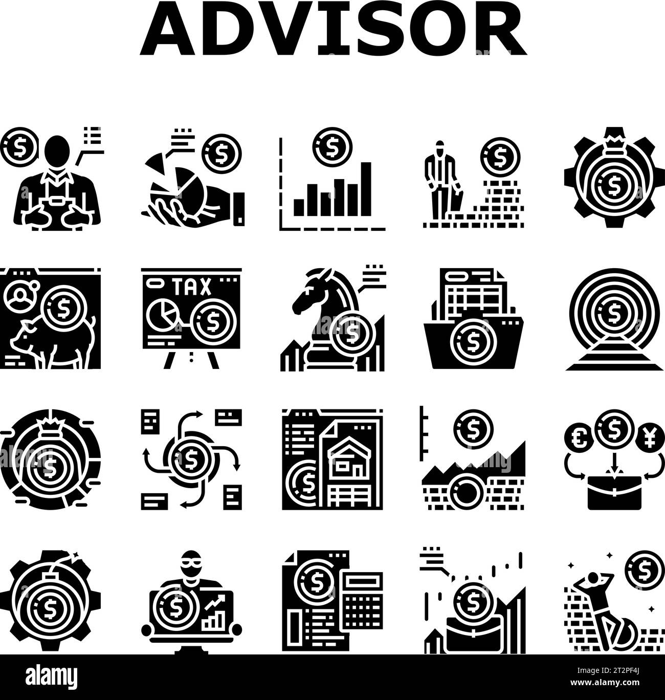 Client business meeting advisor Black and White Stock Photos & Images ...