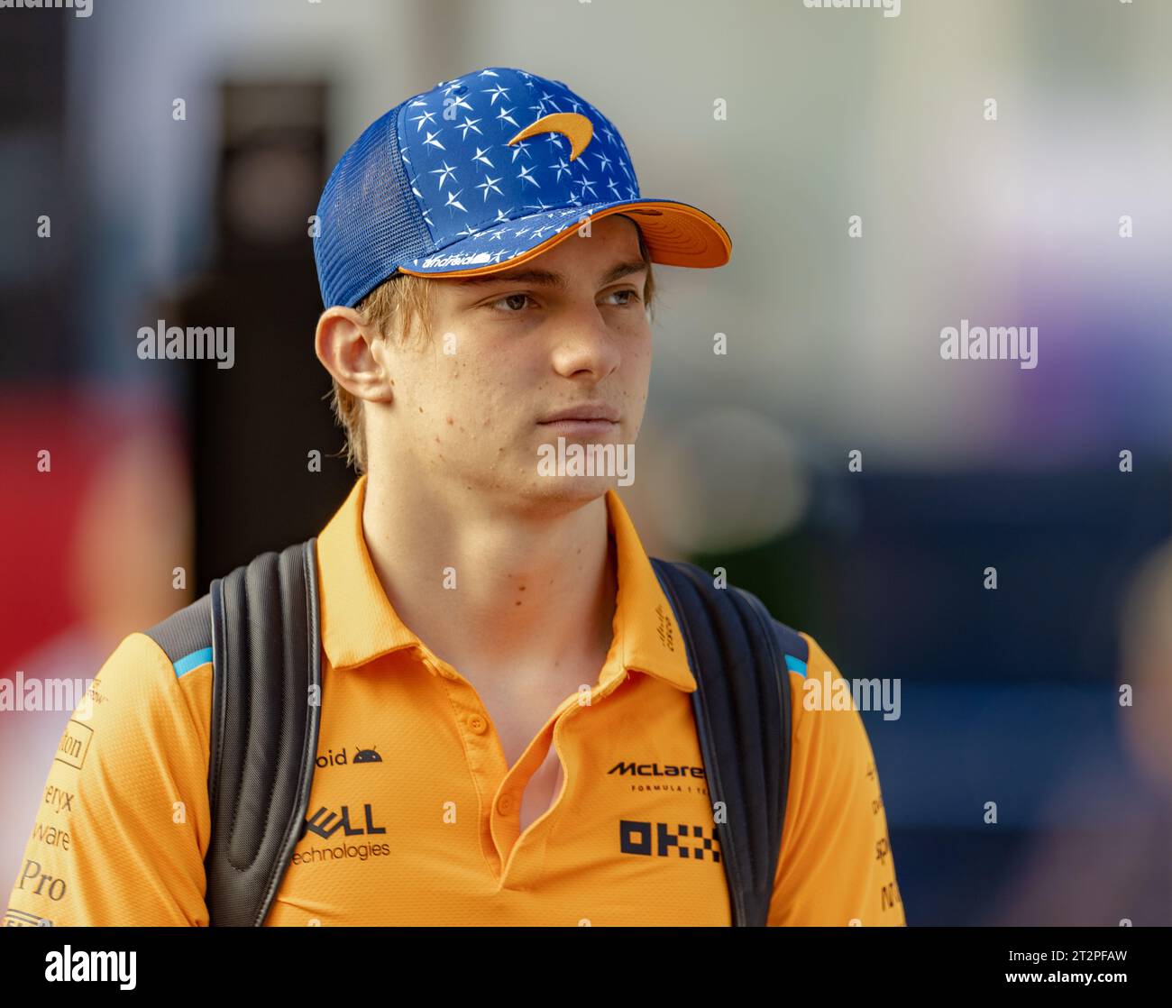 Austin, Texas - October 20th, 2023: Oscar Piastri, driver of the #81 ...