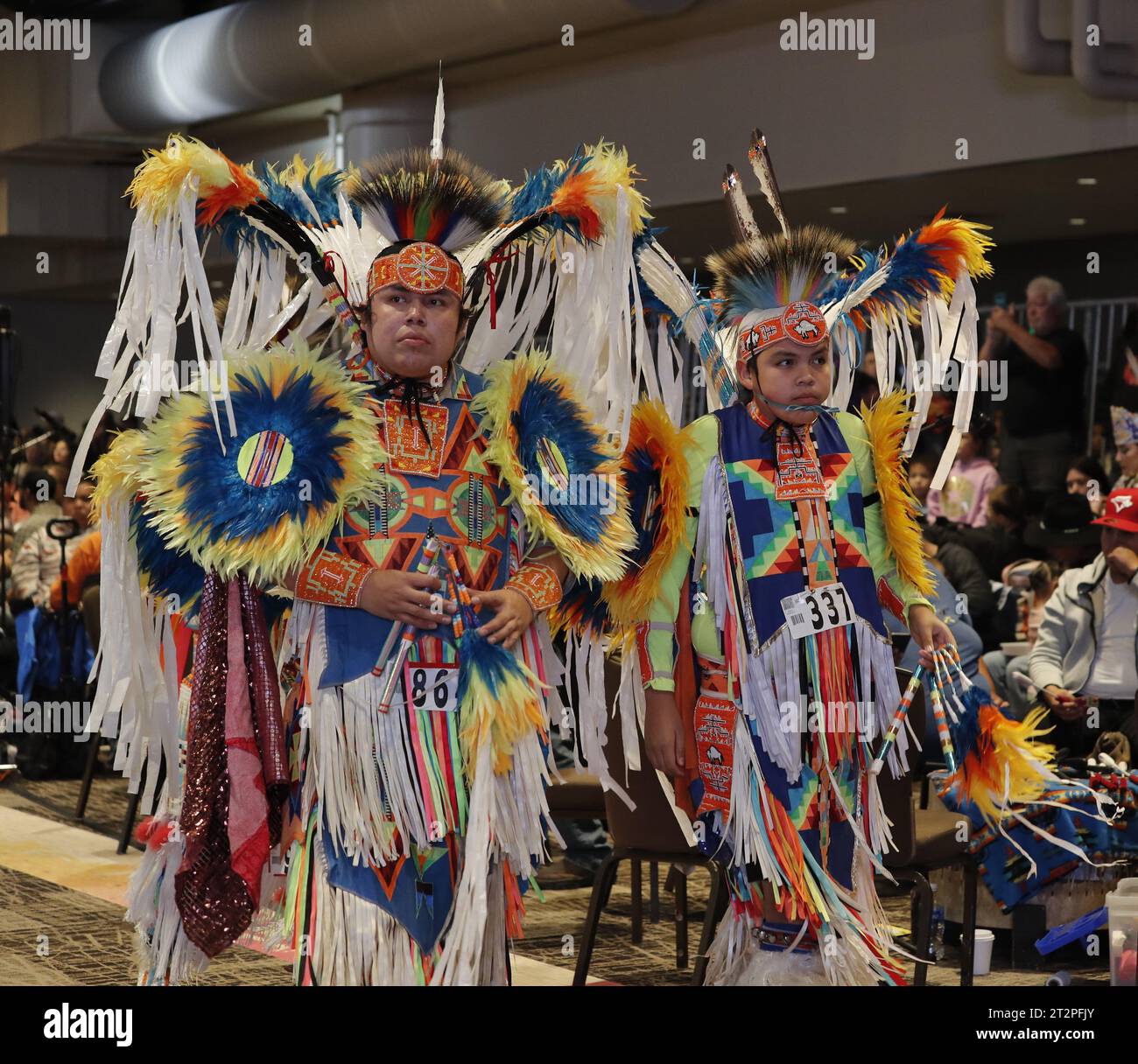 Milwaukee. 20th Oct, 2023. The 2023 Hunting Moon Pow Wow Grand Entry ...