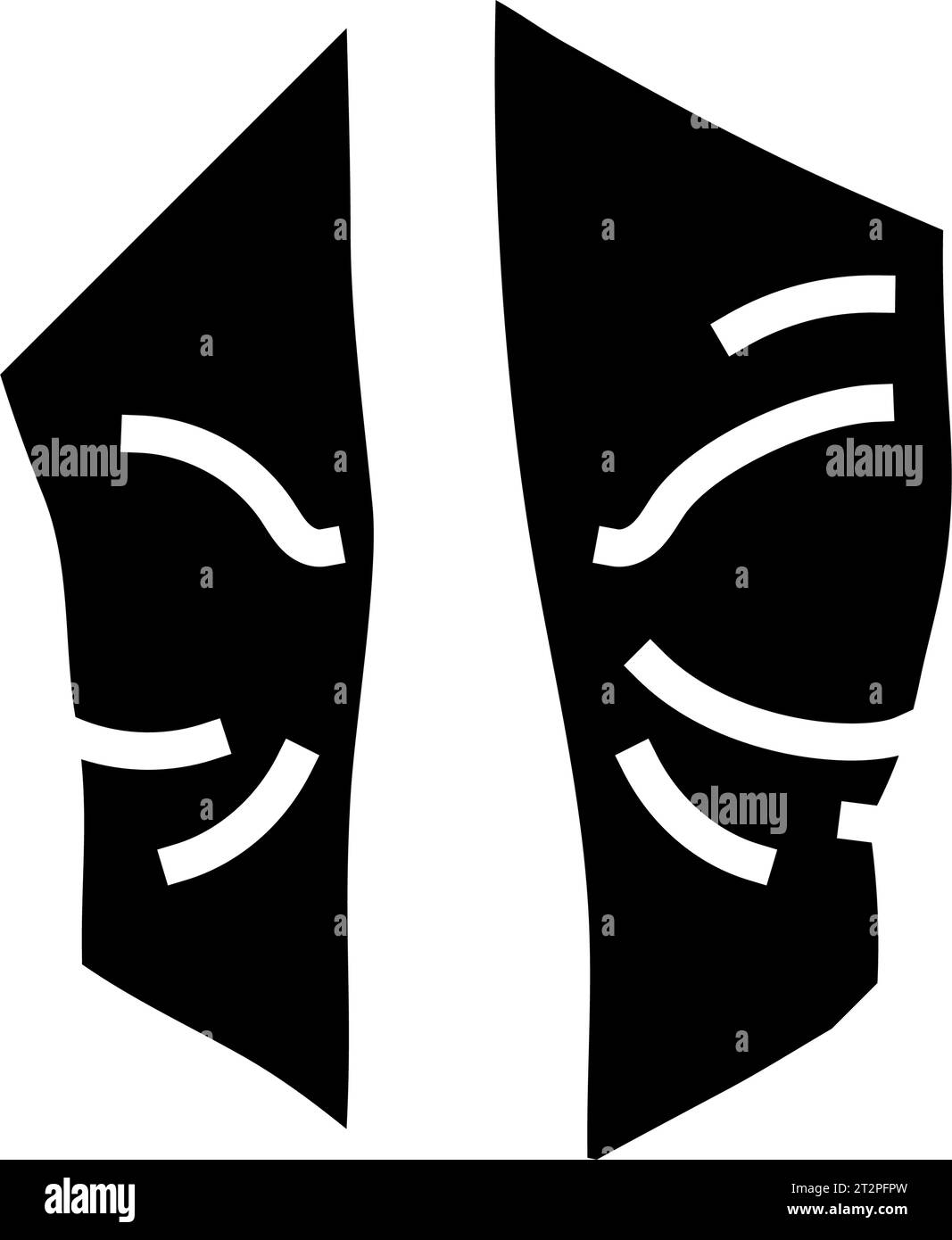 joint swelling disease symptom glyph icon vector illustration Stock ...