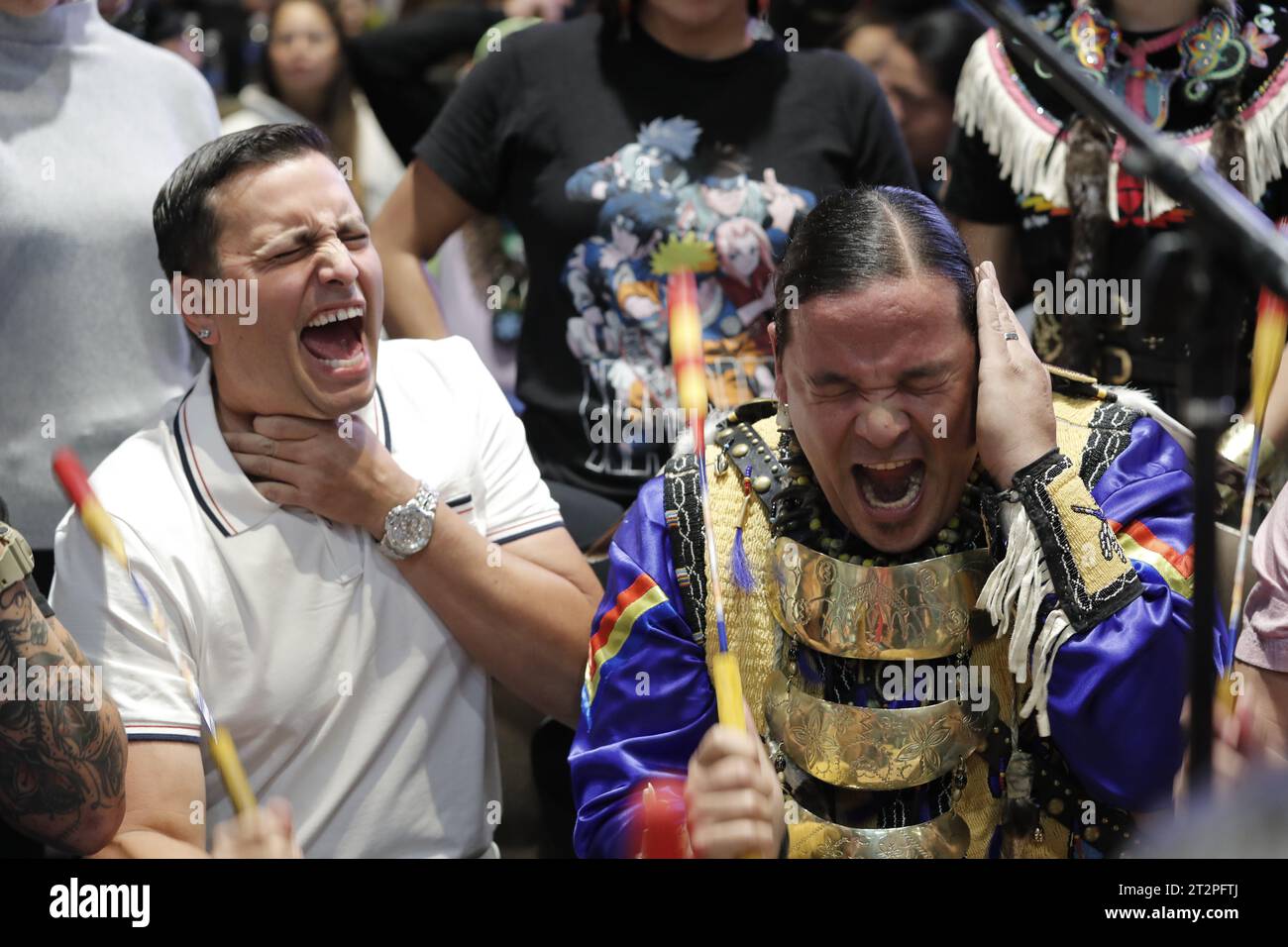 Milwaukee. 20th Oct, 2023. The 2023 Hunting Moon Pow Wow Grand Entry ...