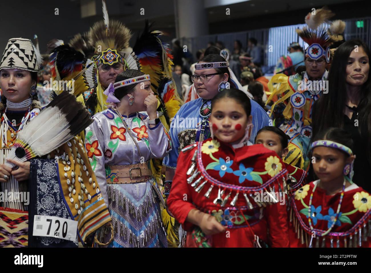 Milwaukee. 20th Oct, 2023. The 2023 Hunting Moon Pow Wow Grand Entry ...