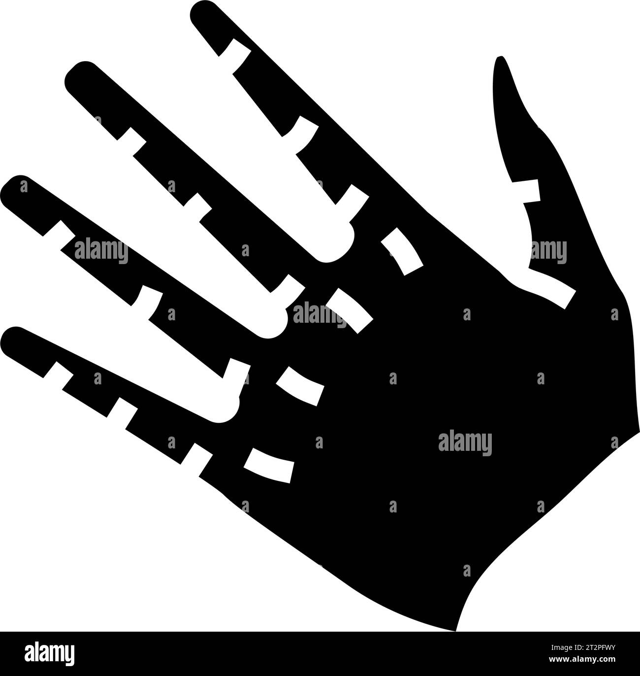 pale skin pallor disease symptom glyph icon vector illustration Stock ...