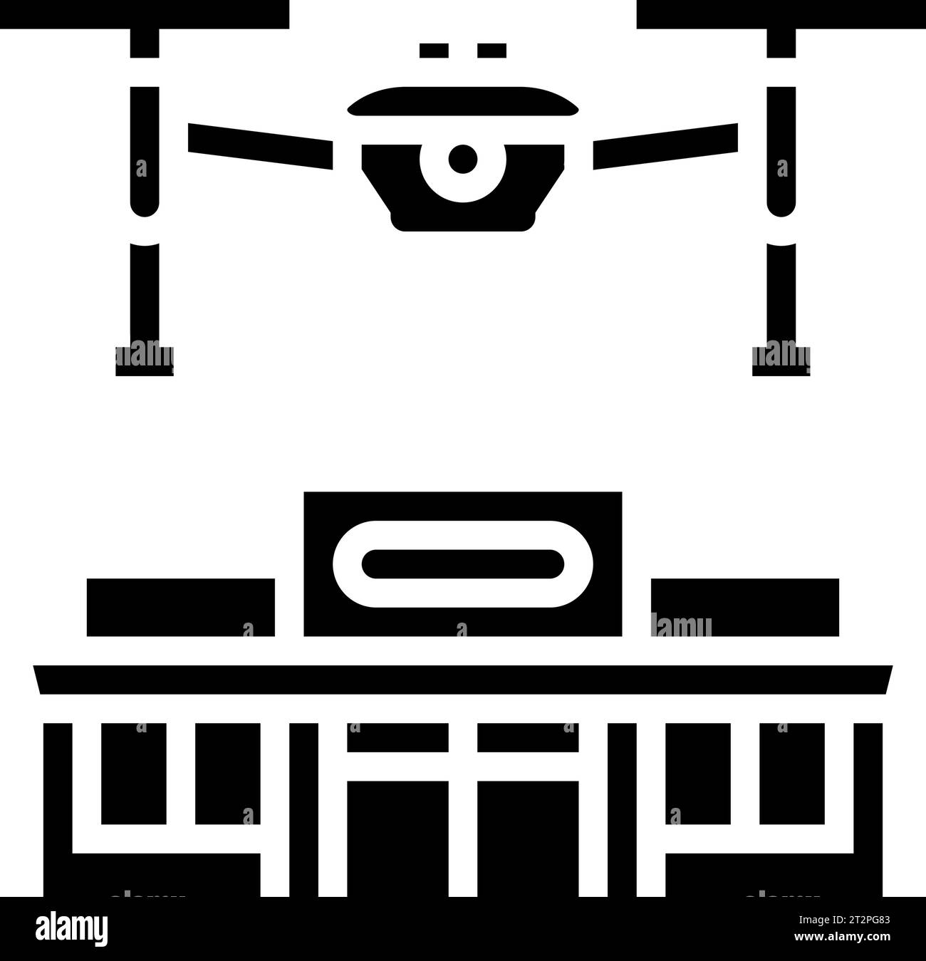 infrastructure survey drone glyph icon vector illustration Stock Vector ... infrastructure survey drone glyph icon vector illustration Stock Vector ...