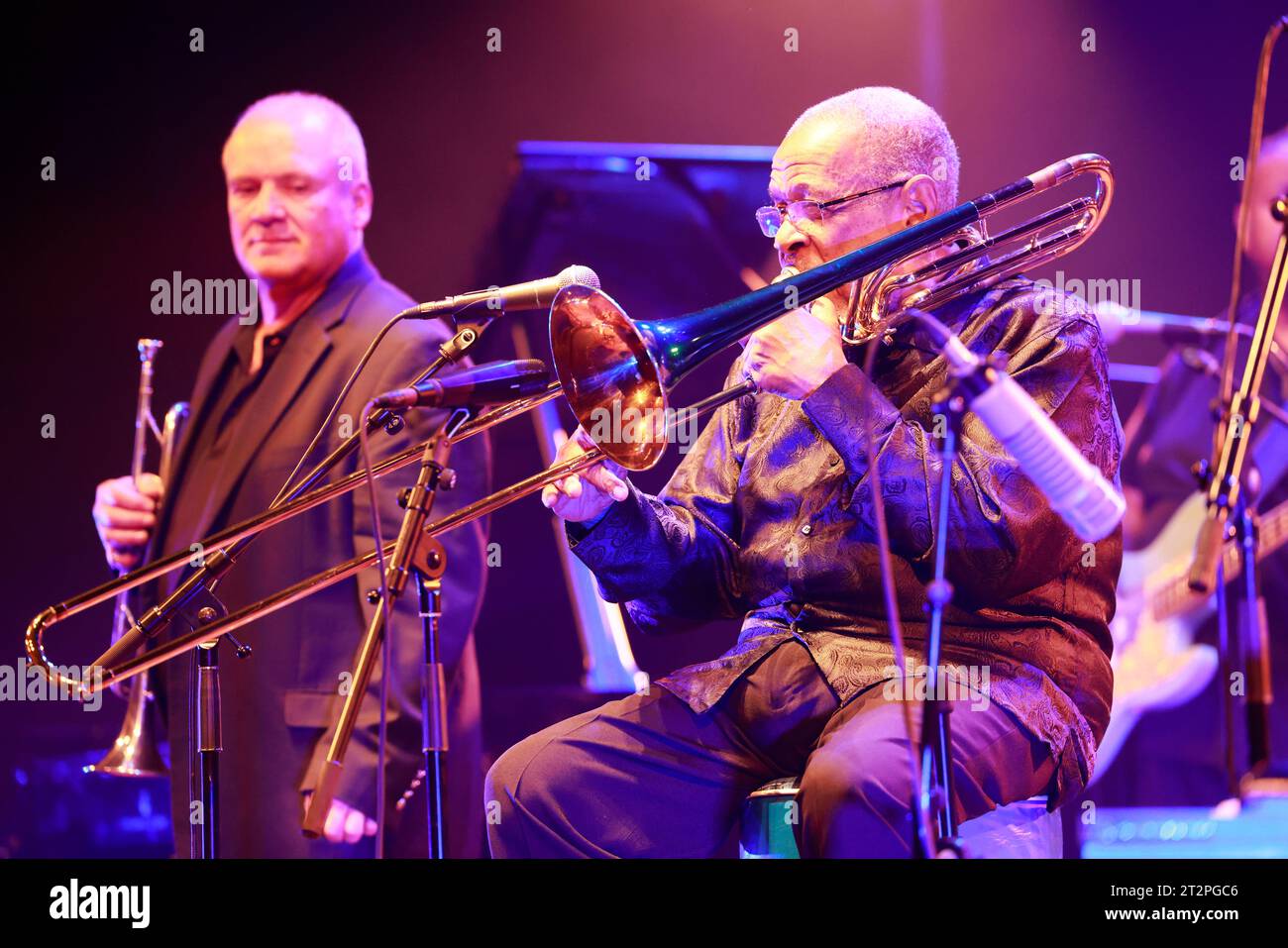 Fred Wesley. American jazzman and trombonist Fred Wesley and The New JB ...
