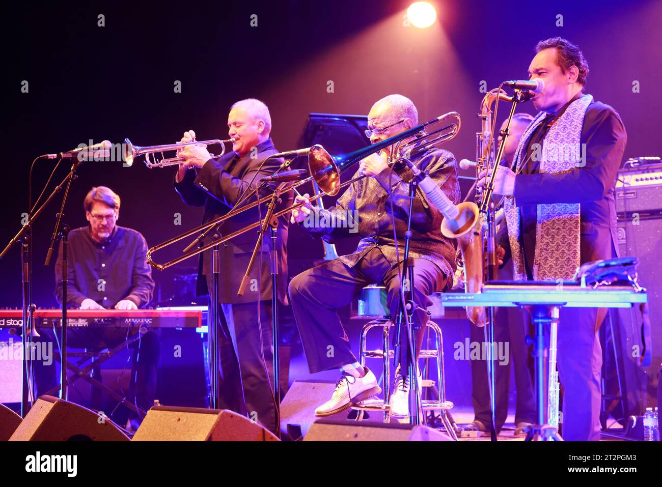 Fred Wesley. American jazzman and trombonist Fred Wesley and The New JB ...
