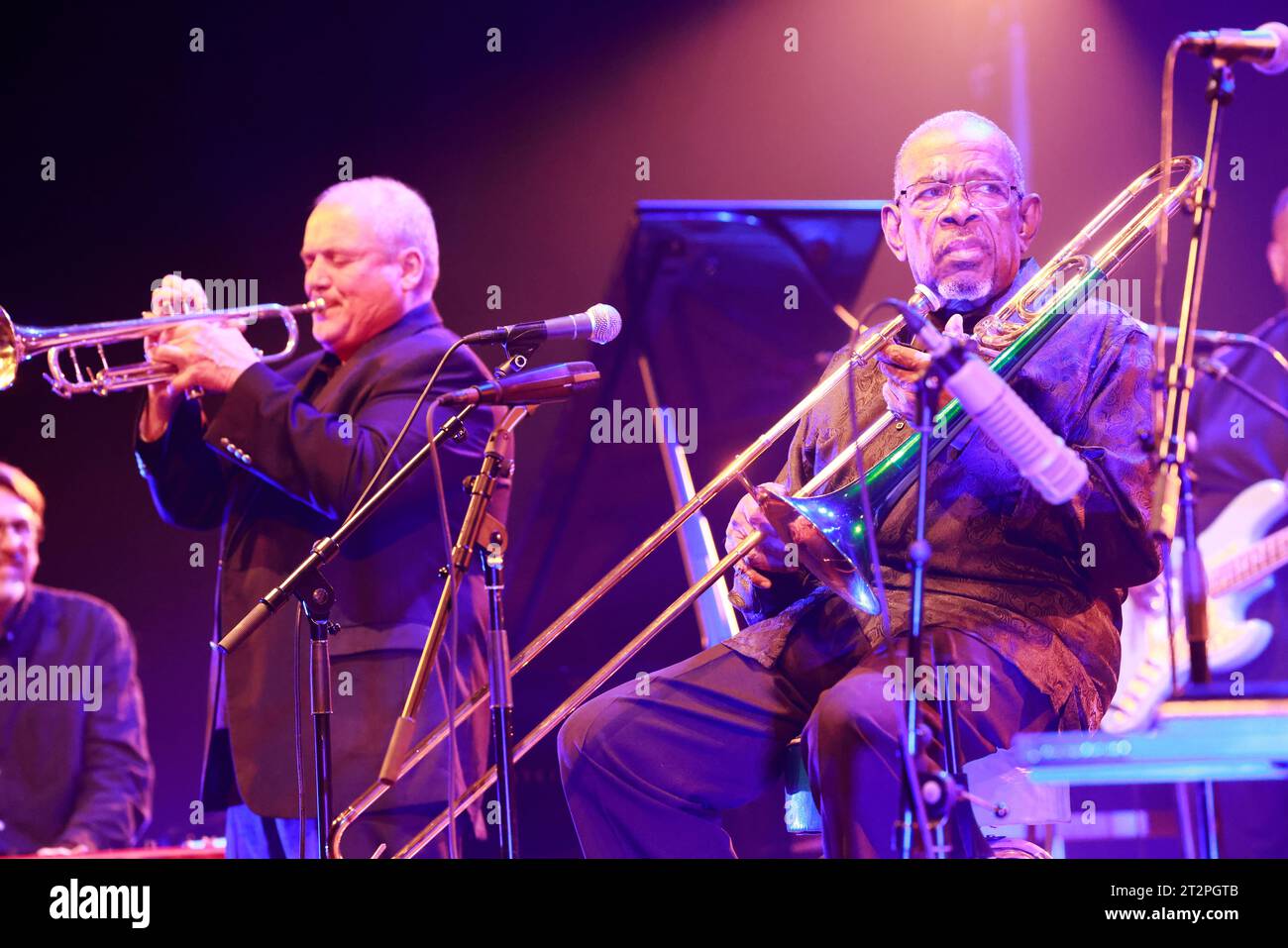 Fred Wesley. American jazzman and trombonist Fred Wesley and The New JB ...