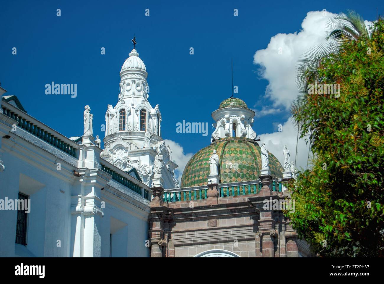 Cathedral of Quito. Ecuador Stock Photo - Alamy