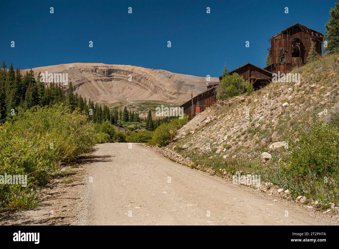 South Park Colorado's famous Horseshoe Cirque, carved out of Leadville ...