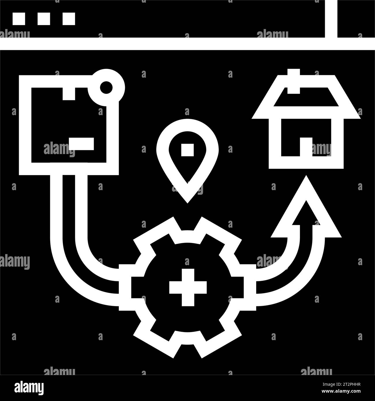 ecommerce logistics logistic manager glyph icon vector illustration ... ecommerce logistics logistic manager glyph icon vector illustration ...