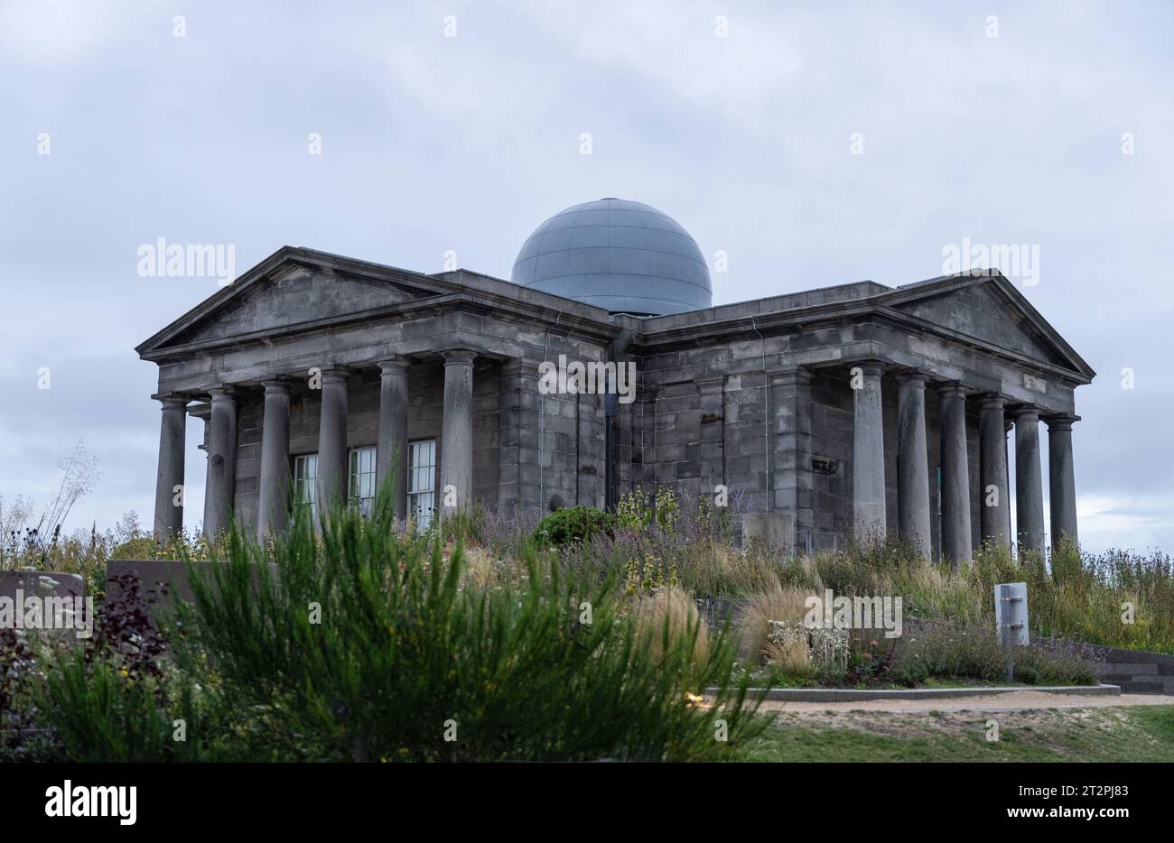 the old observatory (now the Collective) at Calton Hill in Edinburgh ...
